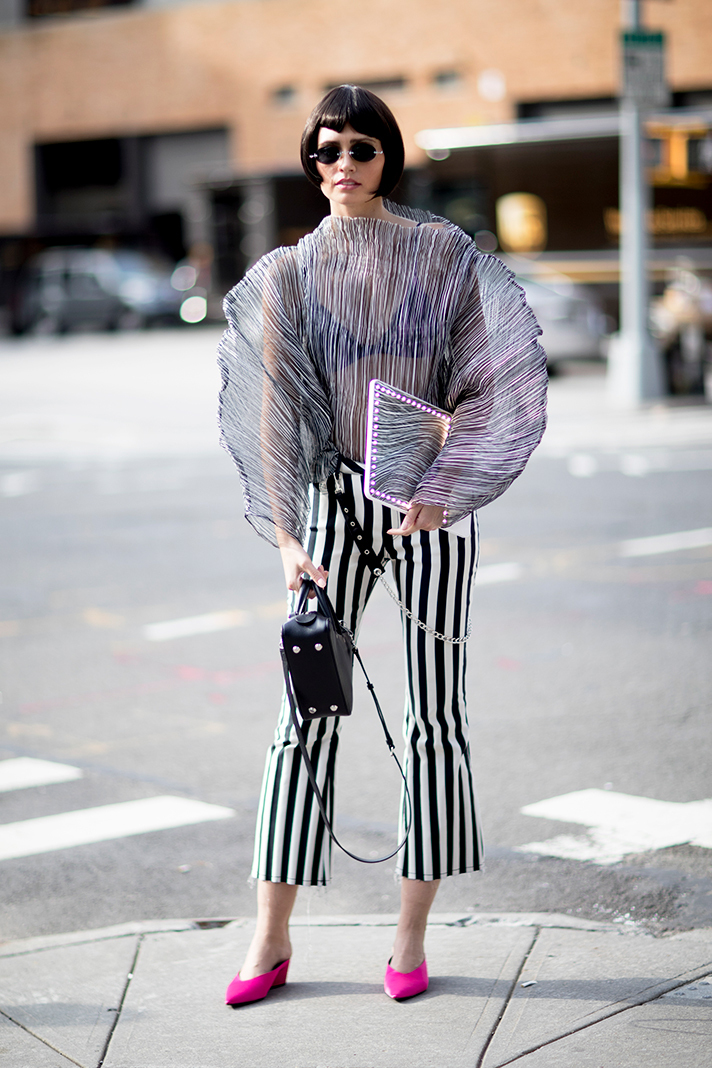 New York Fashion Week S/S 2018 Street Style (Part II) - FaShionFReaks